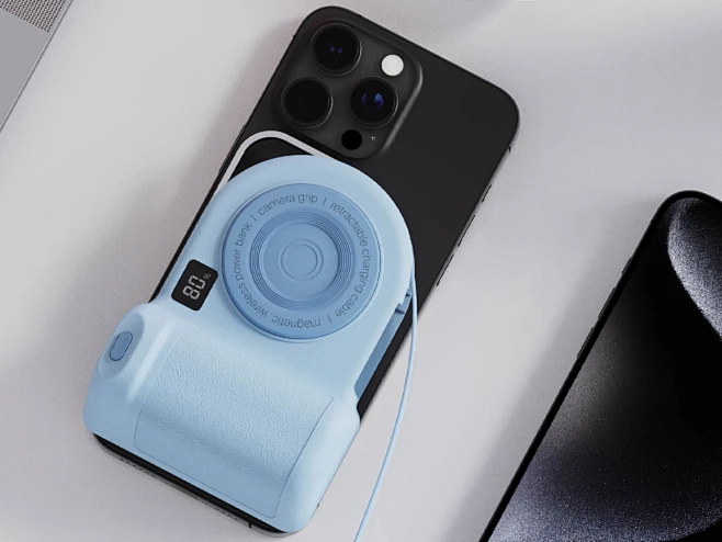 Belkin Stage PowerGrip MagSafe power bank turns your iPhone into an ...