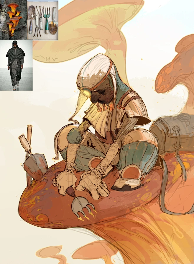 Character Design Challenges! -花瓣网