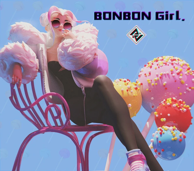BONBON Girl-花瓣网