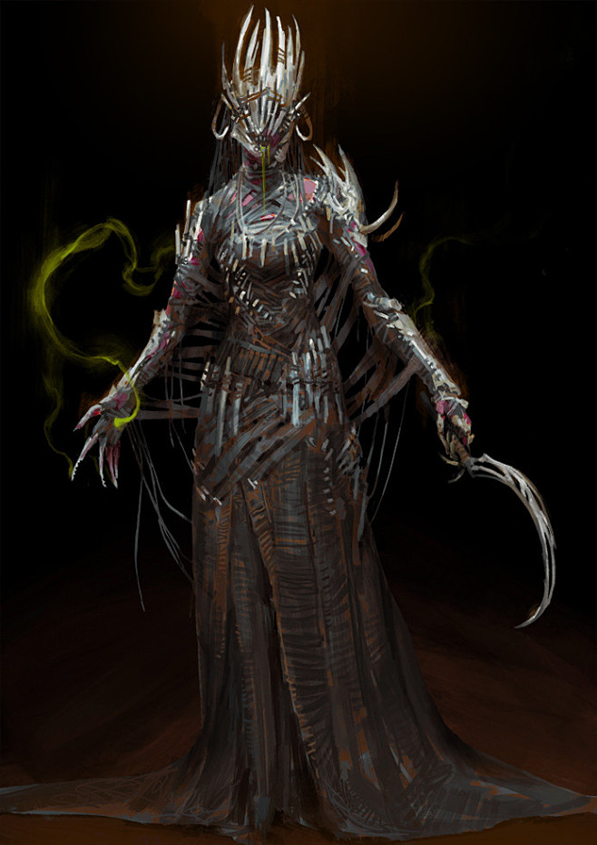 邪恶怪物#怪物战士#亡灵战士# 英国画师Bjorn Hurri