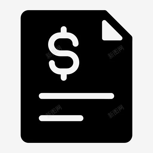 发票账单单据 图标 标识 标志 UI图标 设计图片 免费下载 页面网页 平面电商 创意素材-花瓣网
