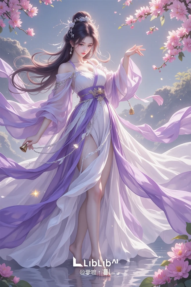 猫爪_唯美动漫游戏古风FLUX-LoRA-猫爪爱学习-LiblibAI-花瓣网