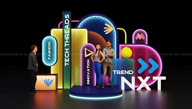 Event Events Evento Event Design 3д Render visualization modern blender ...