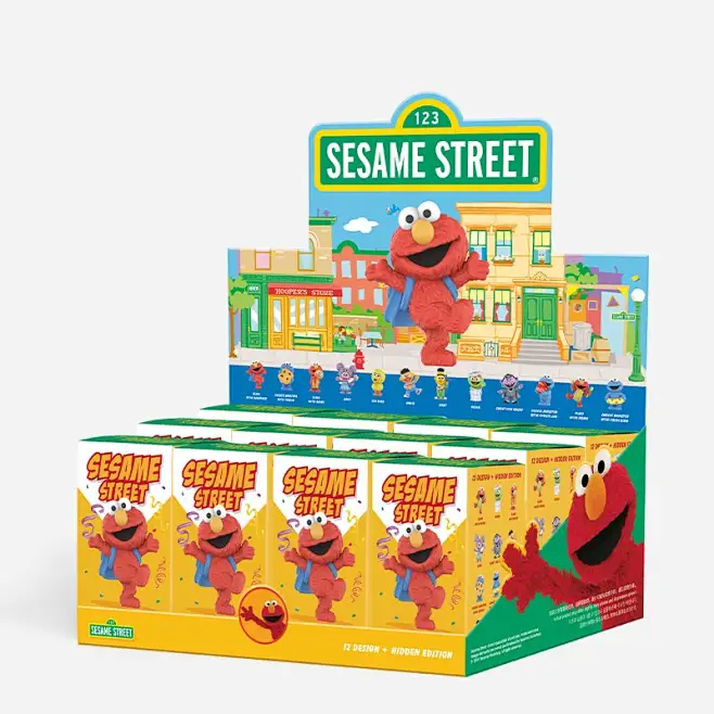 Pop Mart Sesame street series popmart global-花瓣网