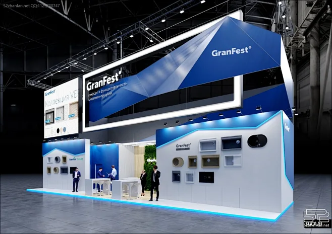 【GranFest】展台设计分享 – 52展览设计-花瓣网