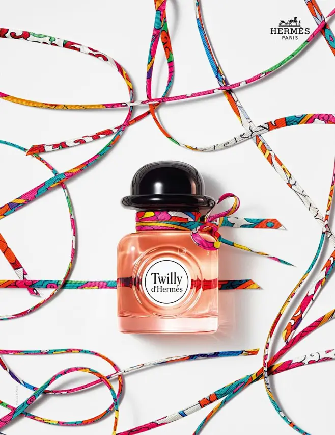 Hermès | 'Twilly d'Hermès' Fragrance Ad Campaign by Liz Collins ...