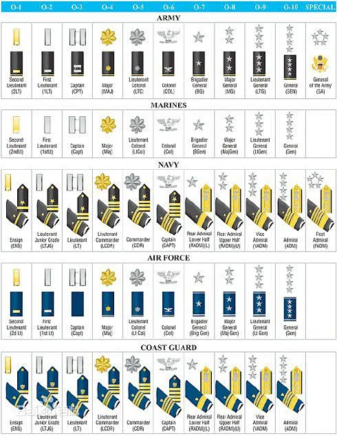 美国军衔图片_百度百科-花瓣网