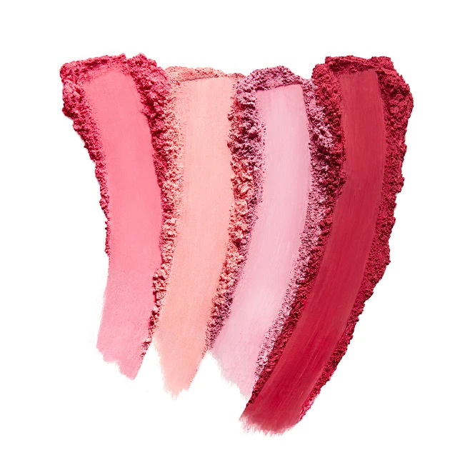 Powder smear cosmetics make up makeup. Luxury goods still life photo ...