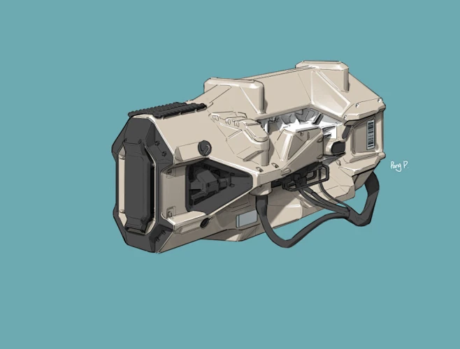 Wave Weapon Module, pang p : Wave Weapon Module by pang p on ArtStation.-花瓣网