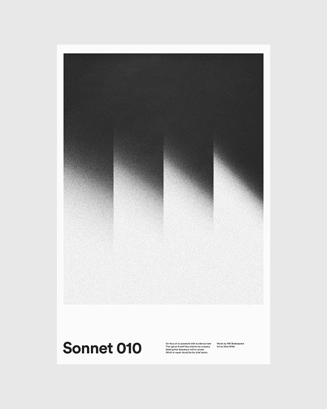 Sonnet Posters : Highlighted works from a poster series inspired by ...