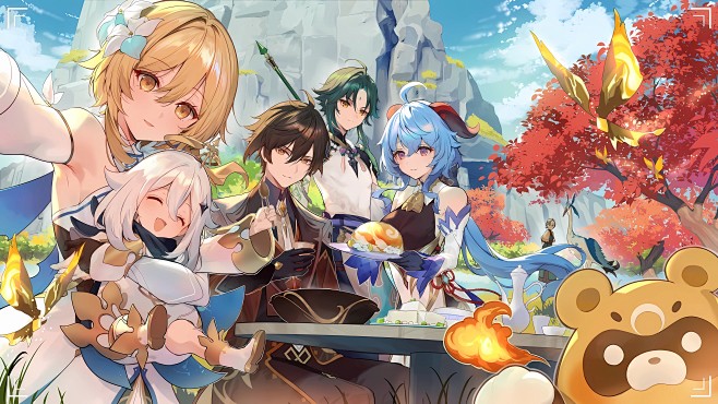 原神高质量壁纸分享（92期三周年庆典版）-原神社区-米游社