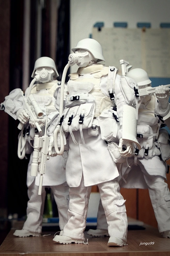 拆盒网 threeA 3A TOYS WWR 1/6 12寸 DIY Grunts 白士兵全新现货-淘宝网-花瓣网