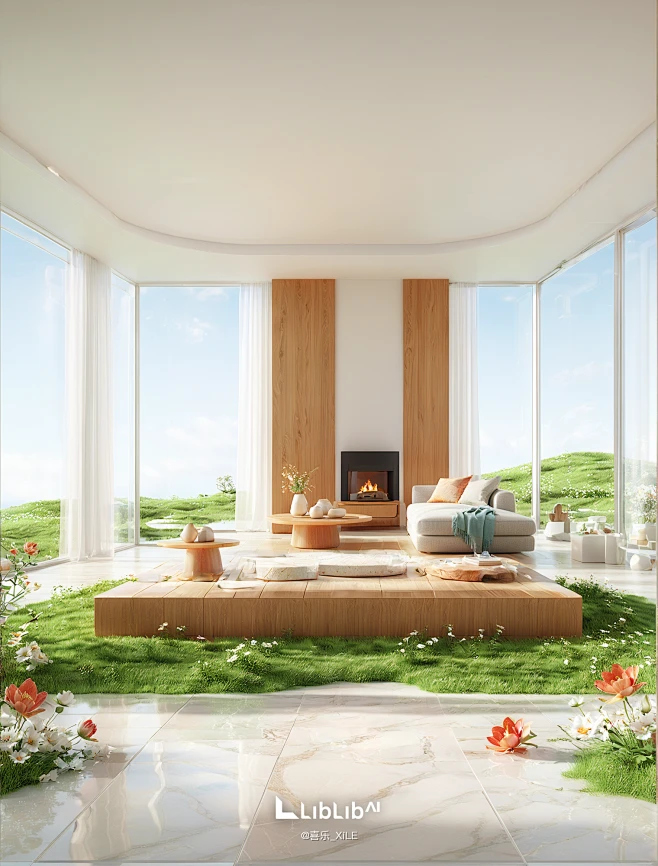 电商-超现实主义v2-LoRA-叶子-LiblibAI-花瓣网