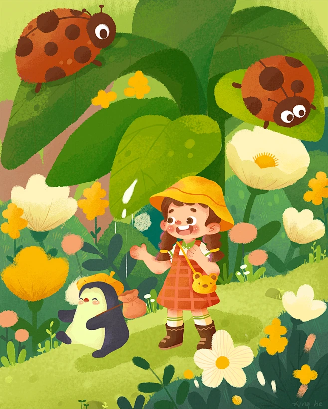 插画练习作品_星河里ll__插画师作品_涂鸦王国gracg.com-花瓣网