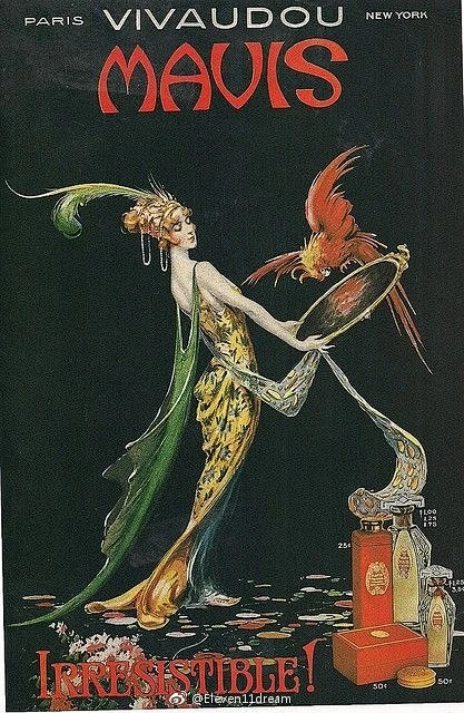 20年代的化妆品广告插画 美国艺术家 Fred L. Packer图片_画家们 old图片素材-花瓣网