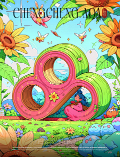 AIGC 人物形象 3D 手绘插画 ai-花瓣网|陪你做生活的设计师 | , , , stop-motion animation, 3D ...