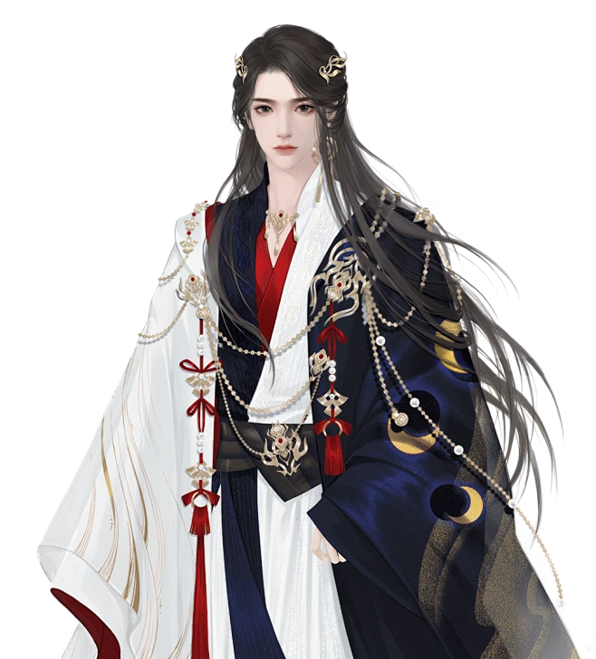 古风立绘男02 (444).png-花瓣网