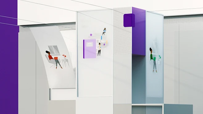 Microsoft 365 on Behance-花瓣网