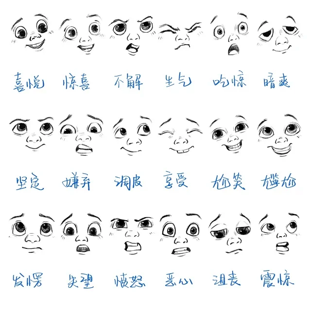 Q版表情-小红书搜索-花瓣网
