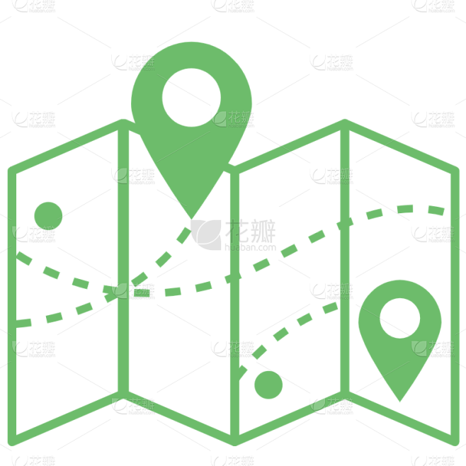 ICON-矢量地图导航定位图标5