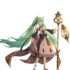 Saryu，来自 NieR Reincarnation 的重生女巫艺术图片_R日系立绘图片素材-花瓣网