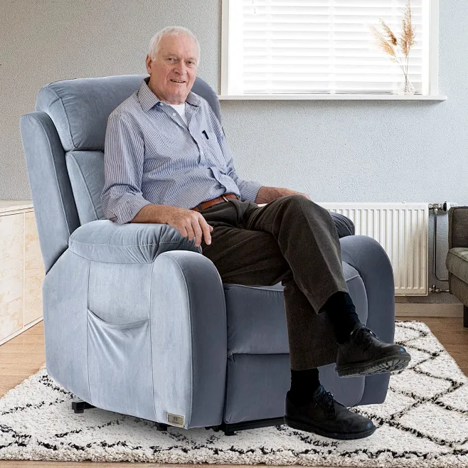 Amazon.com: cinkehome Small Power Lift Recliner for Elderly, Lift Chair ...