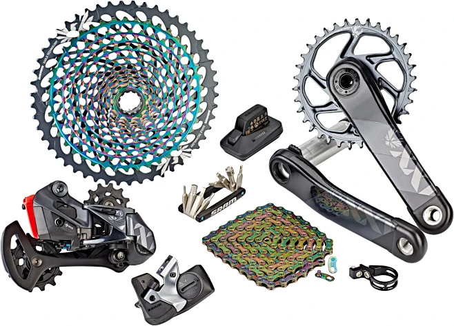 SRAM XX1 Eagle AXS DUB Shifting Groupset 175mm Crank-花瓣网