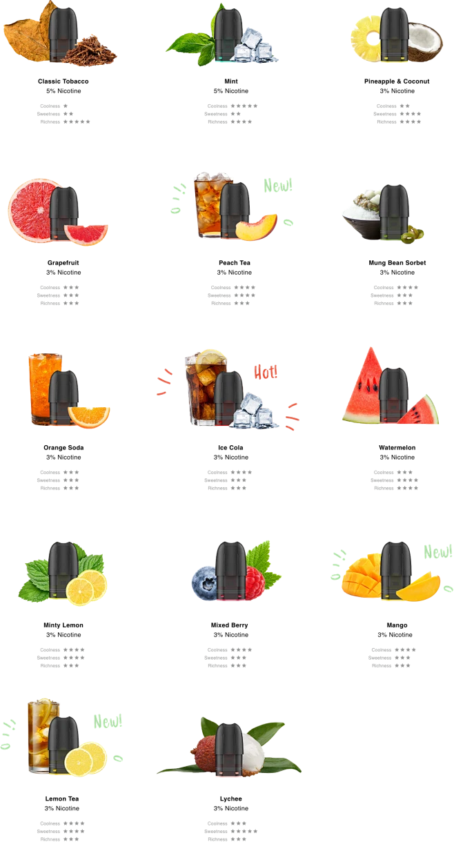 SnowPlus Classic Pods : Zero tar vape pods from SNOWPLUS. Enjoy popular ...