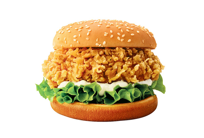 1（堡）香辣jitui堡