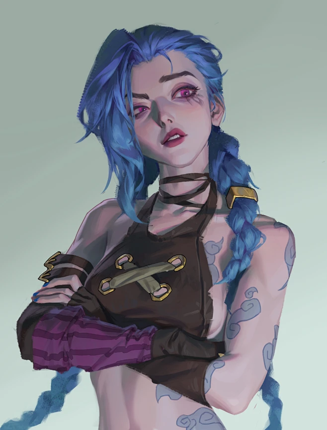 jinx 图文过程解析-花瓣网