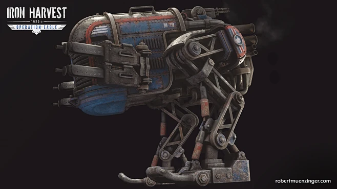 Iron Harvest: Usonian M-29 "Salem", Robert Münzinger : The Usonian M-29 ...