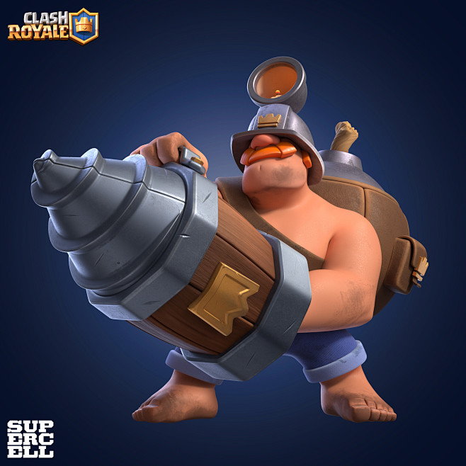 Mighty Miner Clash Royale Champion SUPERCELL
