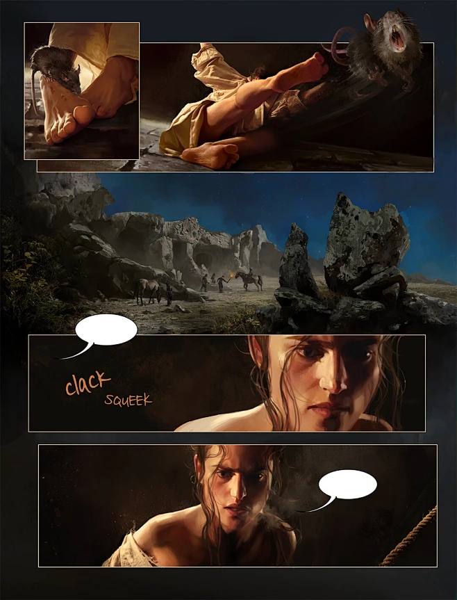 Warrior comics pages图片_use图片素材-花瓣网