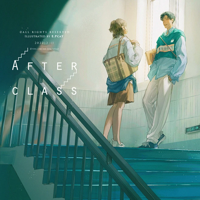 下课时间_E.Pcat__插画师作品_涂鸦王国gracg.com图片_Illustration图片素材-花瓣网