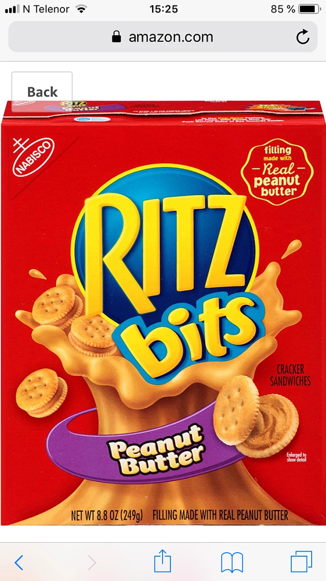 a box of ritz bits cheese crackers-花瓣网