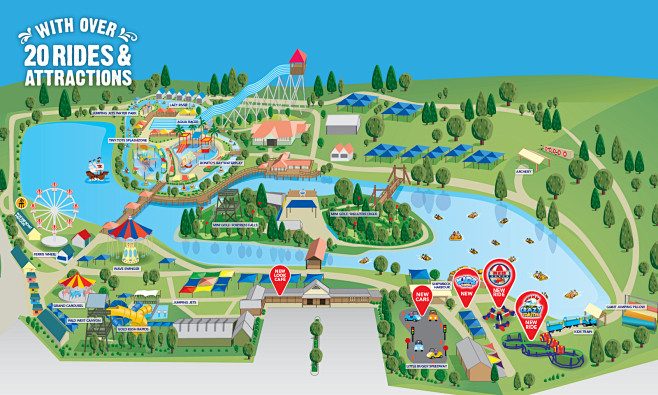 维多利亚州最大的主题公园吉隆坡冒险公园（Ge Park Park