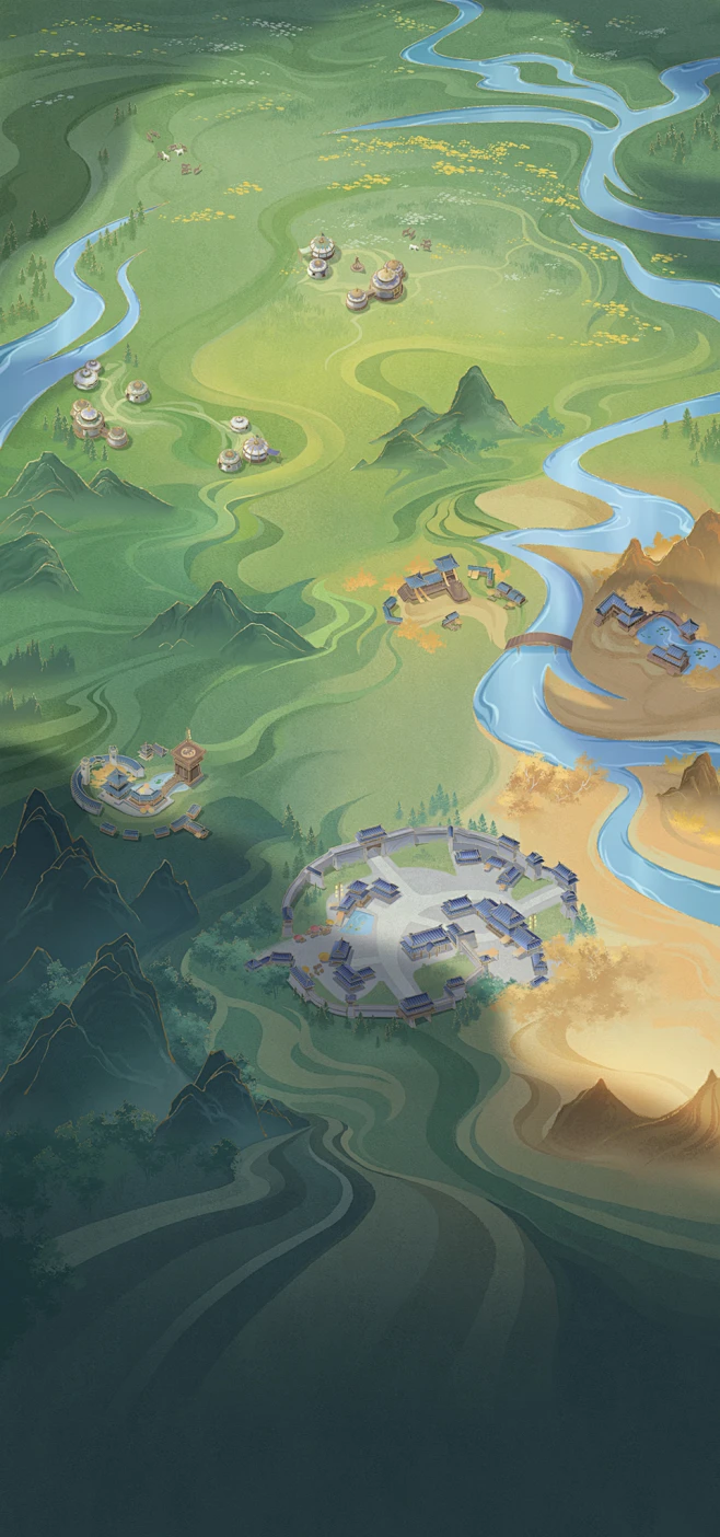 ui_bg_Checkpoint_map_qizhou-花瓣网