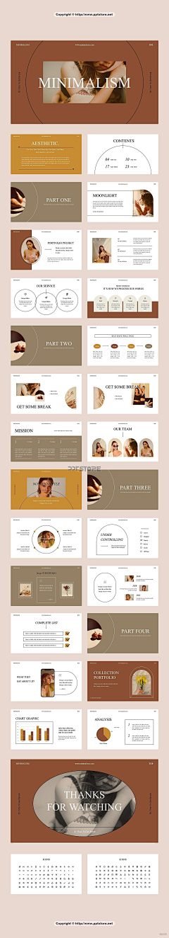 Sista -商务演示PPT模板(PPTX,KEY)-花瓣网