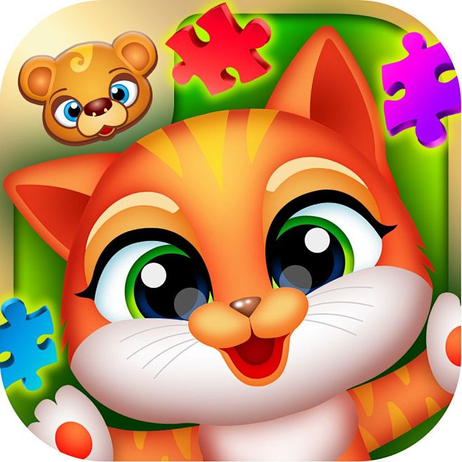 123 Kids Fun Puzzle Academy is a jigsaw like puzzle game which helps y