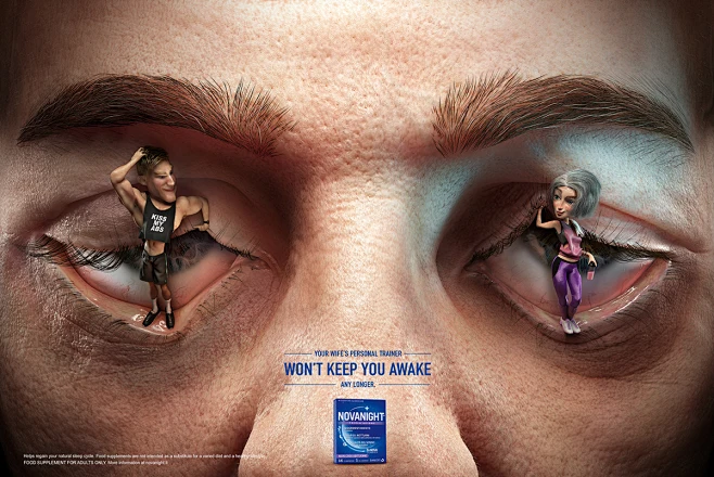 ads Advertising art direction campaign CGI print-花瓣网