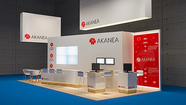 AKANEA Booth design图片_三开（小图）图片素材-花瓣网