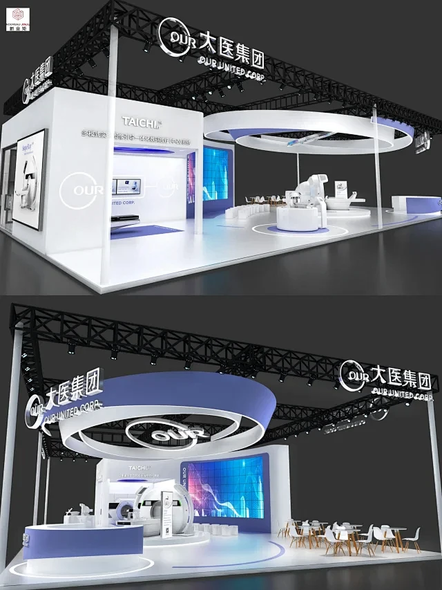 展台设计效果图-小红书搜索-花瓣网