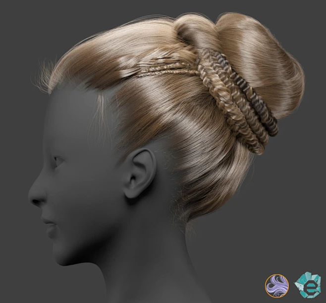 Ornatrix Maya Hairtyle, Jeordanis Figuereo : Hello, This is a hairstyle ...