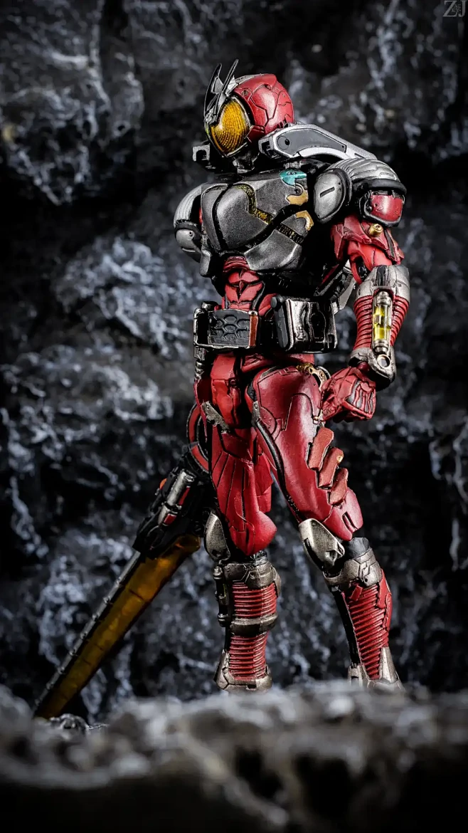 『旧物新评』SIC VOL.29 假面骑士555/Faiz 爆裂形态/Blaster Form 人车套-花瓣网