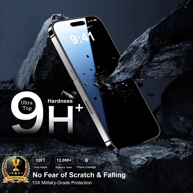 Amazon.com: QsmQam for iPhone 16 Screen Protector + Camera Lens ...