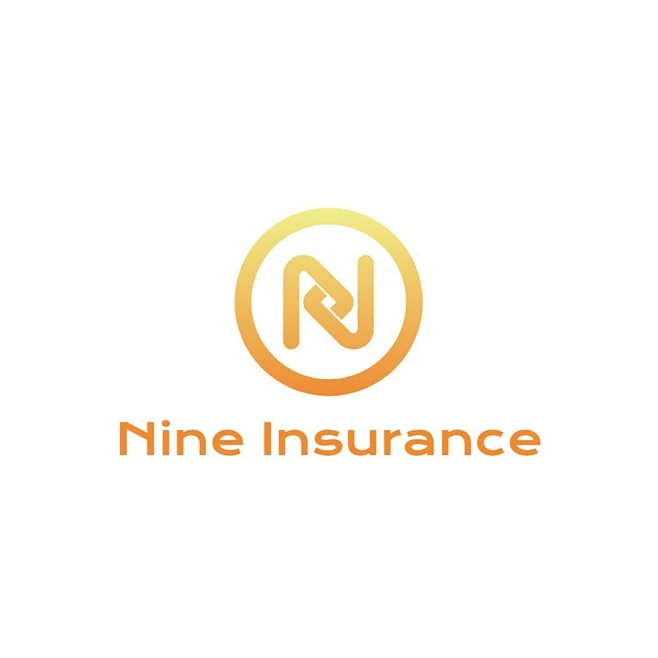 Orange Circle Element Insurance Company Business Logo素材-花瓣网