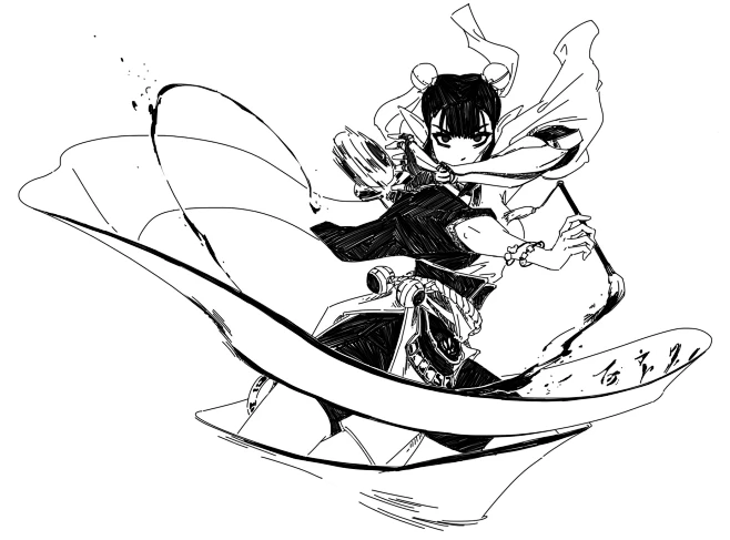 666K's line art update, Kan Liu(666K信譞) : a new update of my line art ...