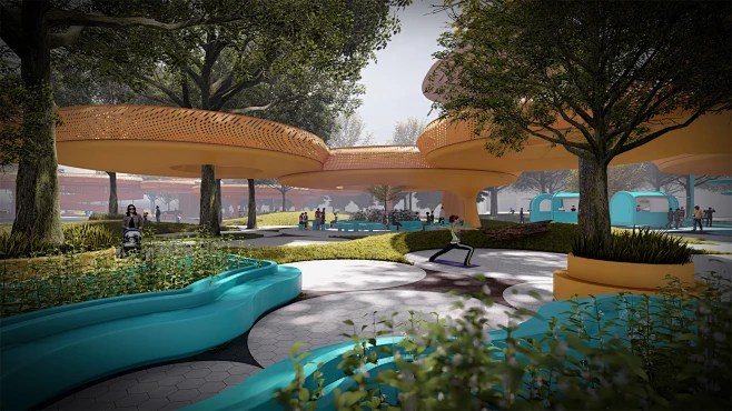 成都记忆：核心老城青羊社区公园改造设计 / MIND STUDIO迈德景观 – mooool木藕设计网-花瓣网