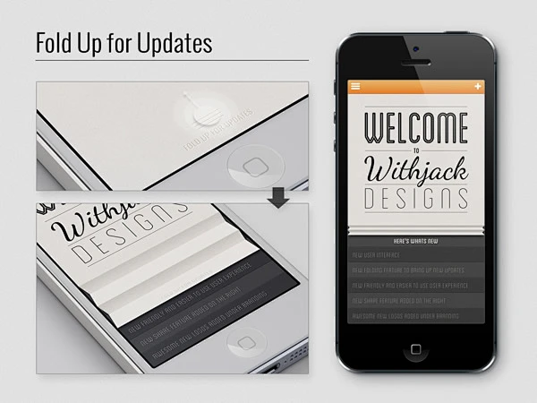 UI Design: Folding App,UI Design: Folding App-花瓣网