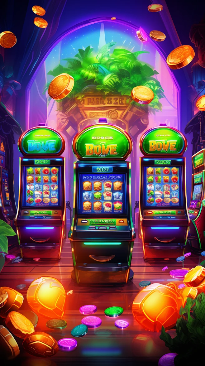chaoslu_the_leprechaun_slots_app_screenshot_1_in_the_style_of_k ...